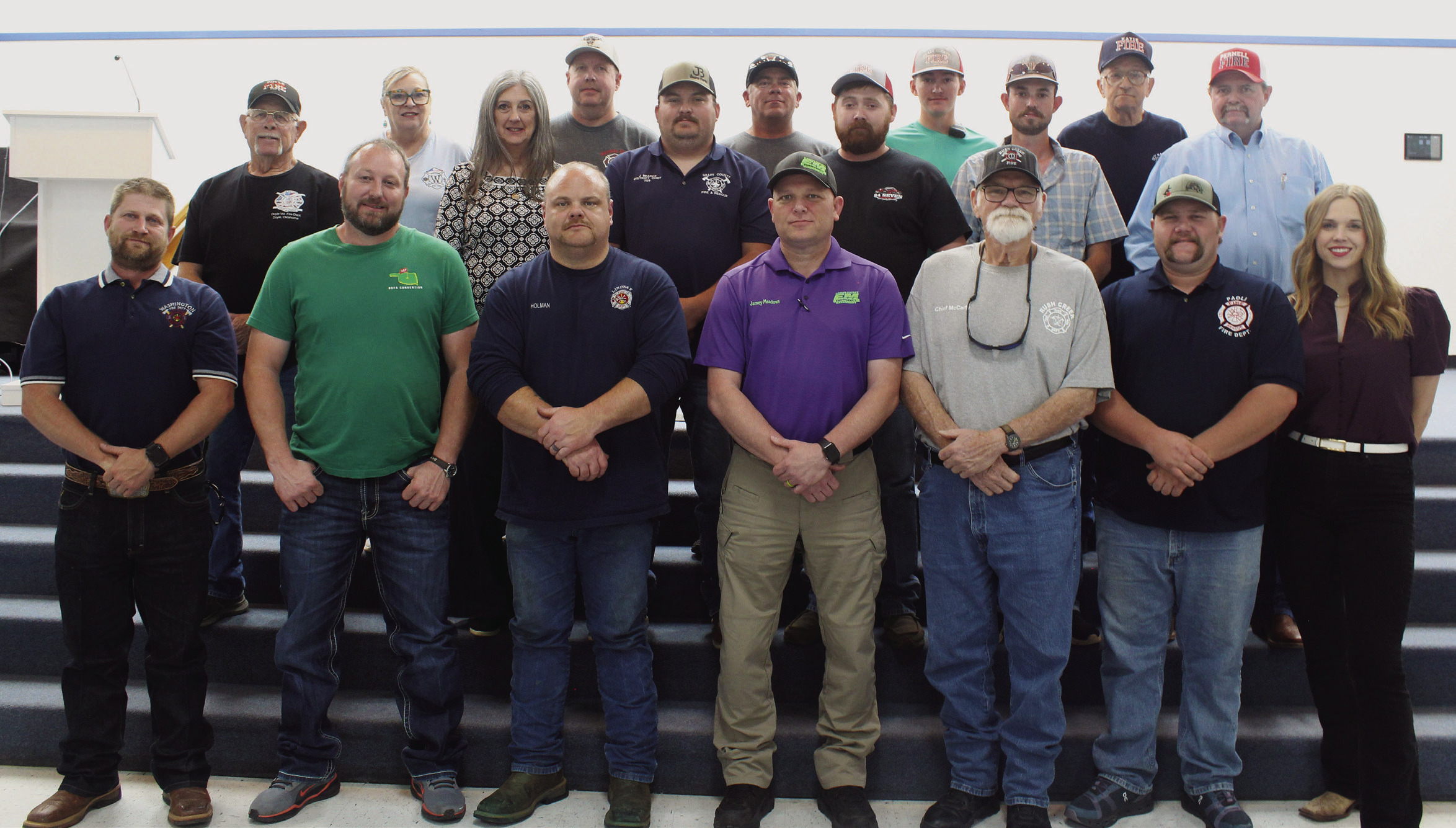 REC recognizes rural fire departments with grant awards | Garvin County
