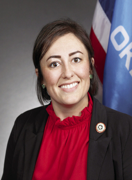 From the desk of Sen. Jessica Garvin | Garvin County